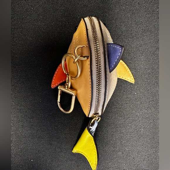 Tory Burch | Accessories | Tory Burch Shark Key Chain Coin Pouch | Poshmark